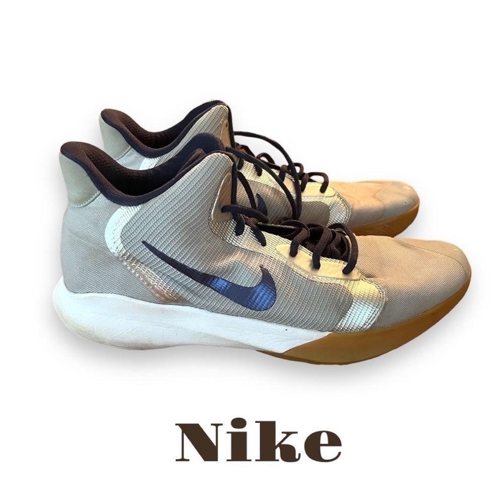 Nike Basketball Mens Precision Lii Lt Smoke Grey/Midn… - Gem